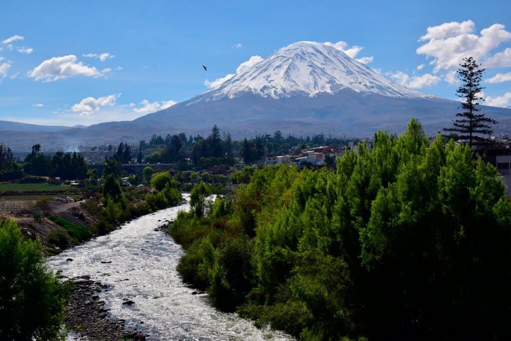 El imponente volcán Misti - Diario EP - Perú